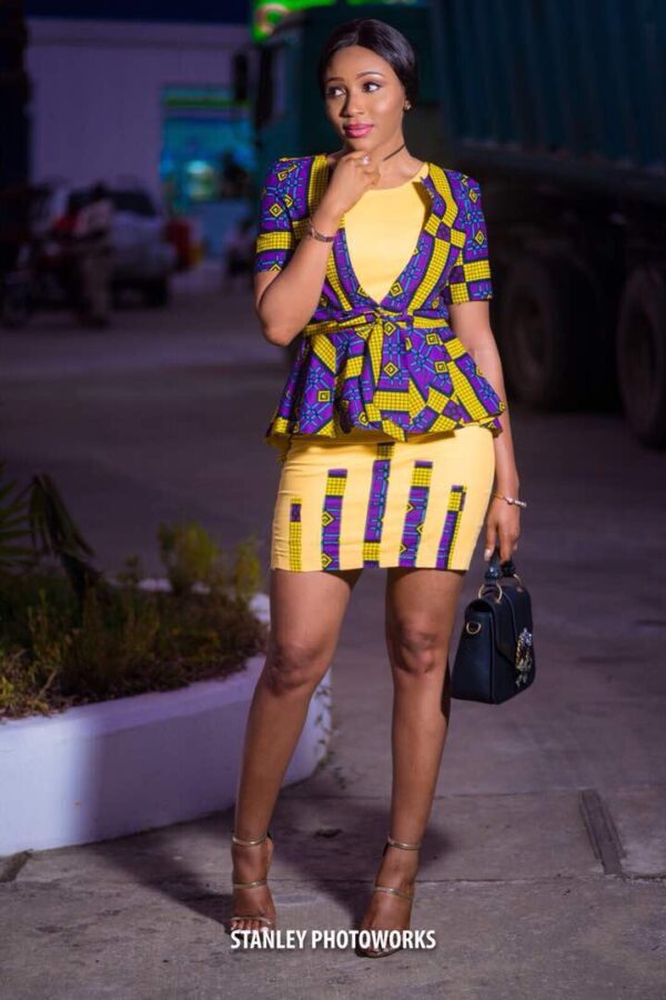 Fashion Babe Syndy Emade Flaunts Curves In Two Piece EB Kreations